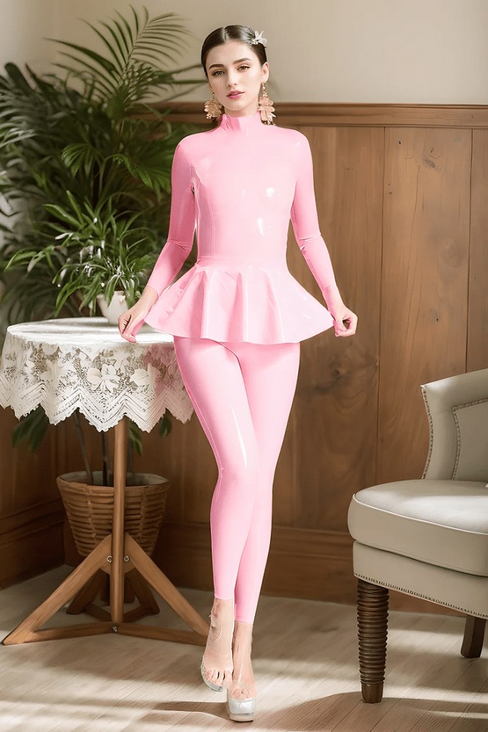 The Rise of Pink Latex in 2025 Street Style – Latex young gathering place